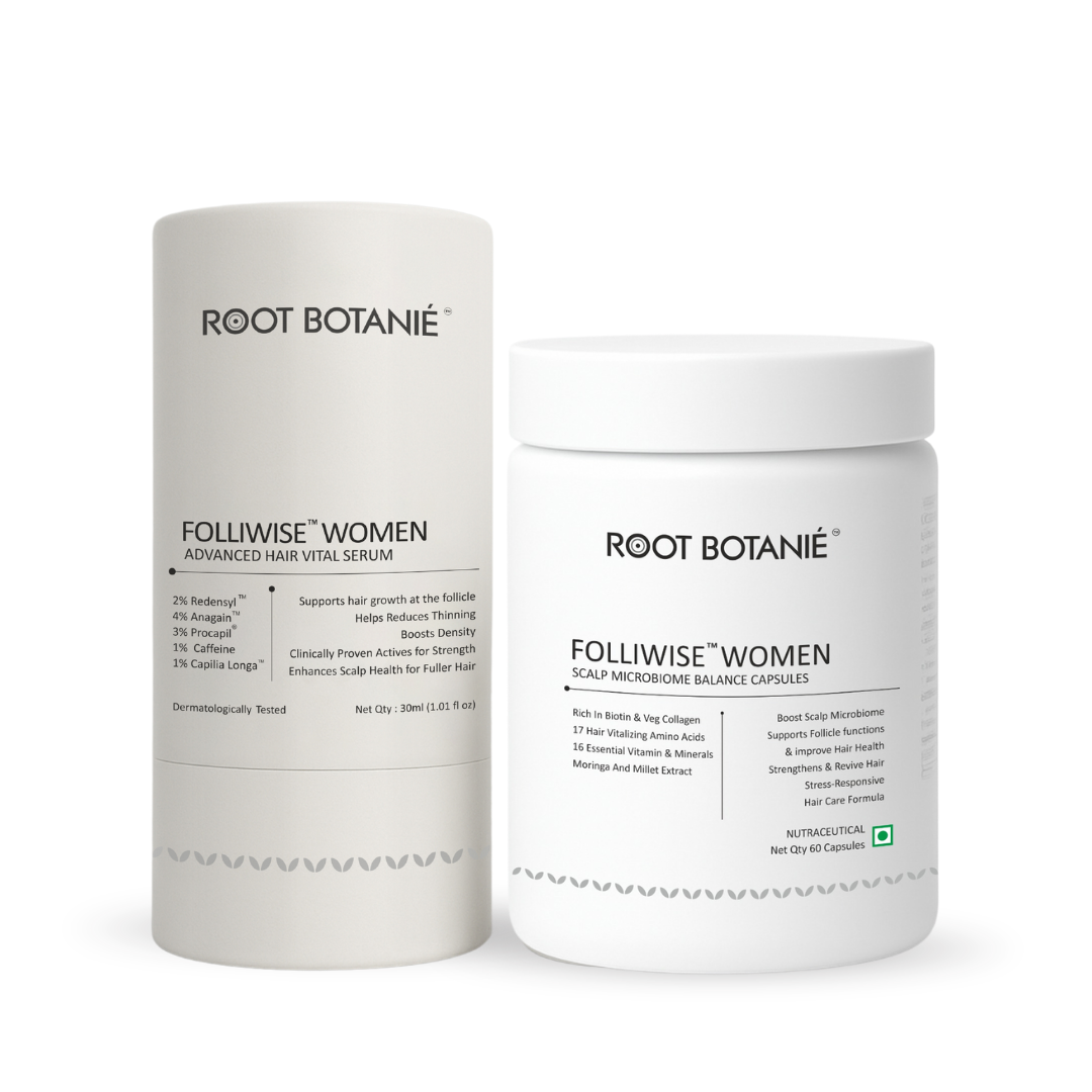 Hair Fall Solution Women | Best Hair growth products Women – ROOT BOTANIE